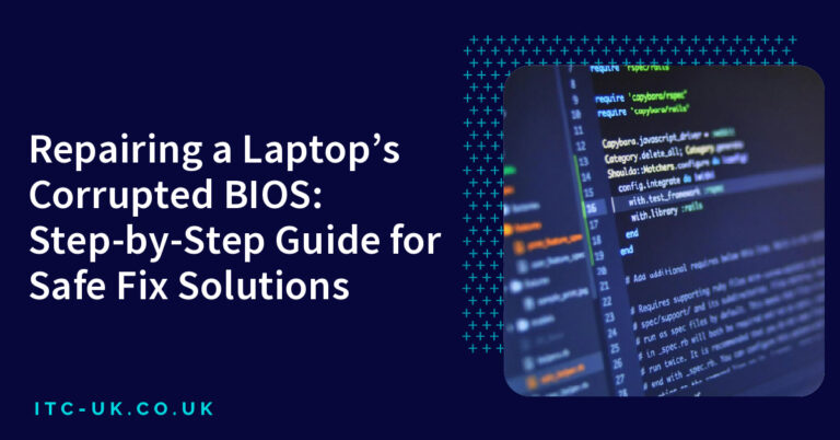 Repairing a Laptop's Corrupted BIOS: Step-by-Step Guide for Safe Fix ...