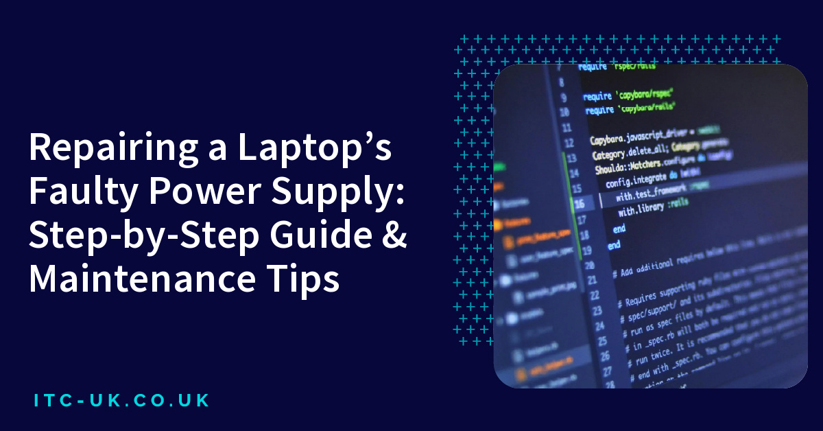 Repairing a Laptop's Faulty Power Supply: Step-by-Step Guide ...